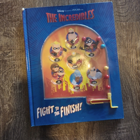 Disney | Other | The Incredibles Fight To The Finish Disney Book Group ...
